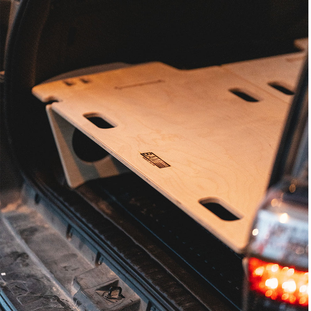 4Runner Sleeping Platform | BamBeds: Removable, Strong, Cargo Storage