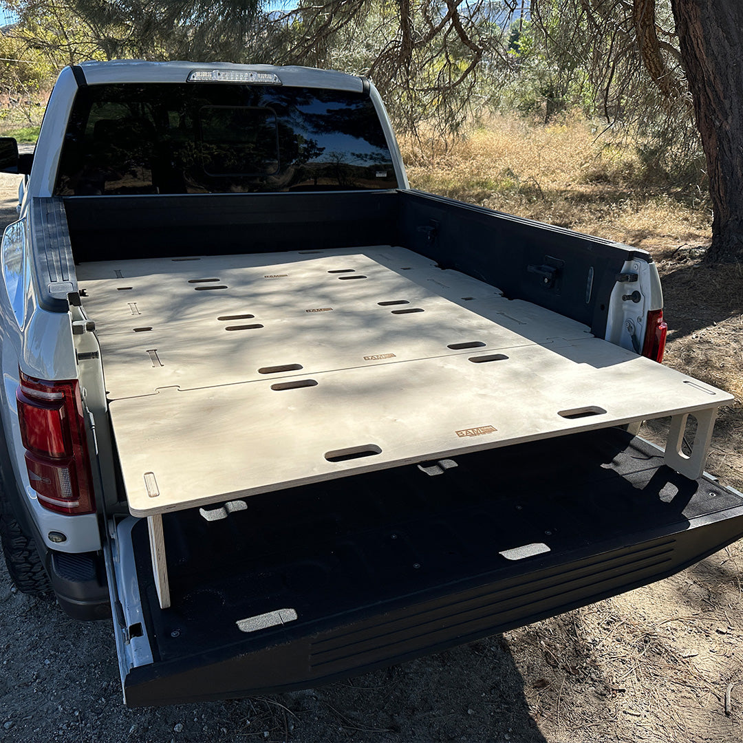 F-150 Truck Bed Camp Platform | BamBed - Easy, Strong, Modular – BamBeds