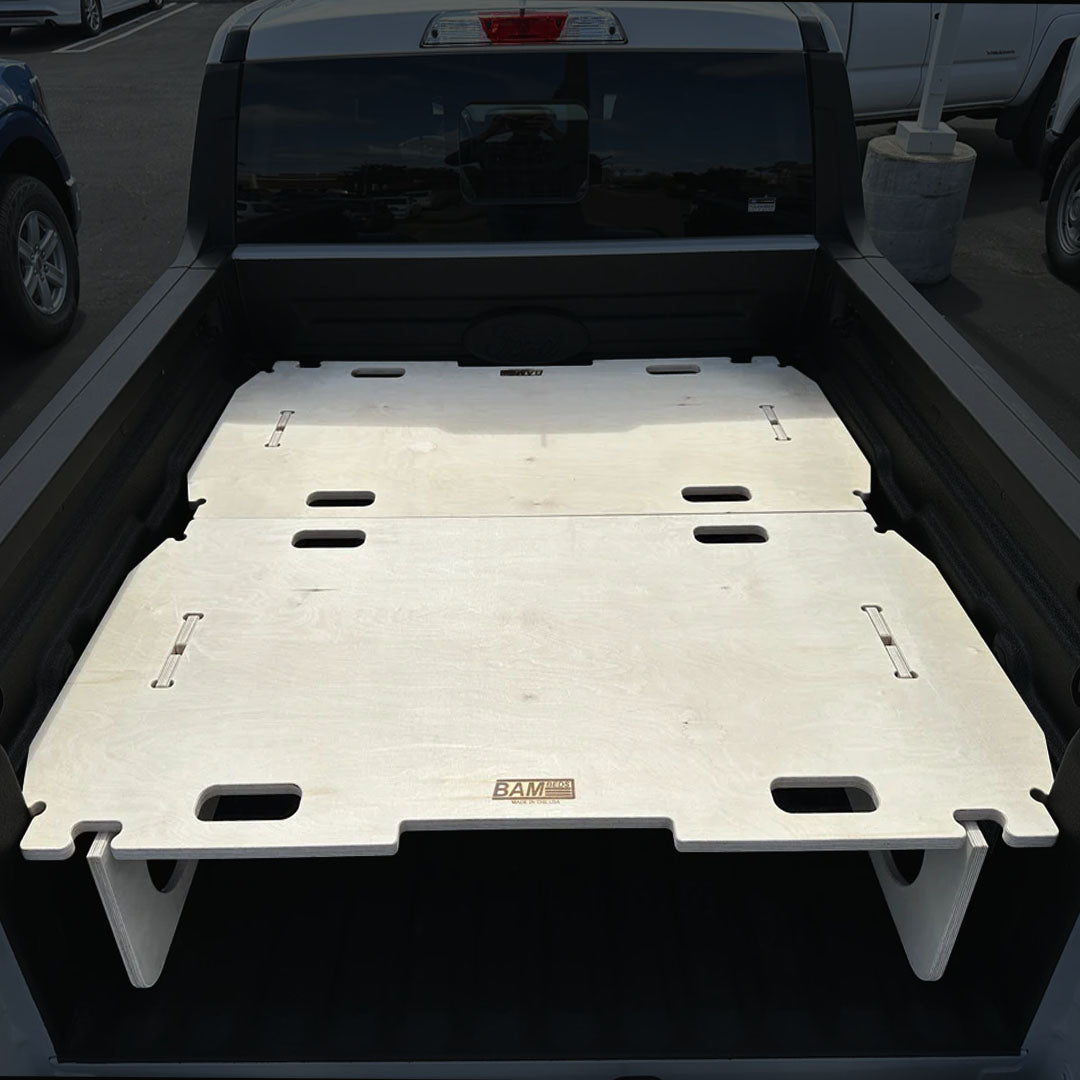 Ford Maverick Removable Modular Truck Bed Sleeping Platform – BamBeds