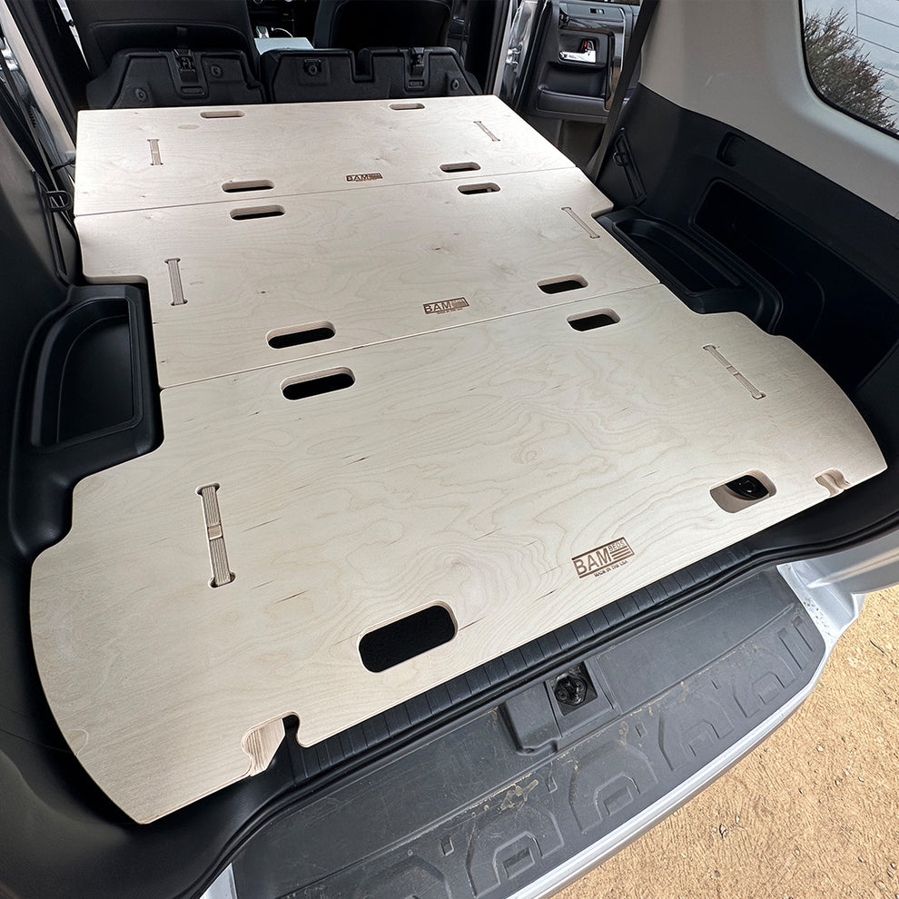 4Runner Sleeping Platform | BamBeds: Removable, Strong, Cargo Storage