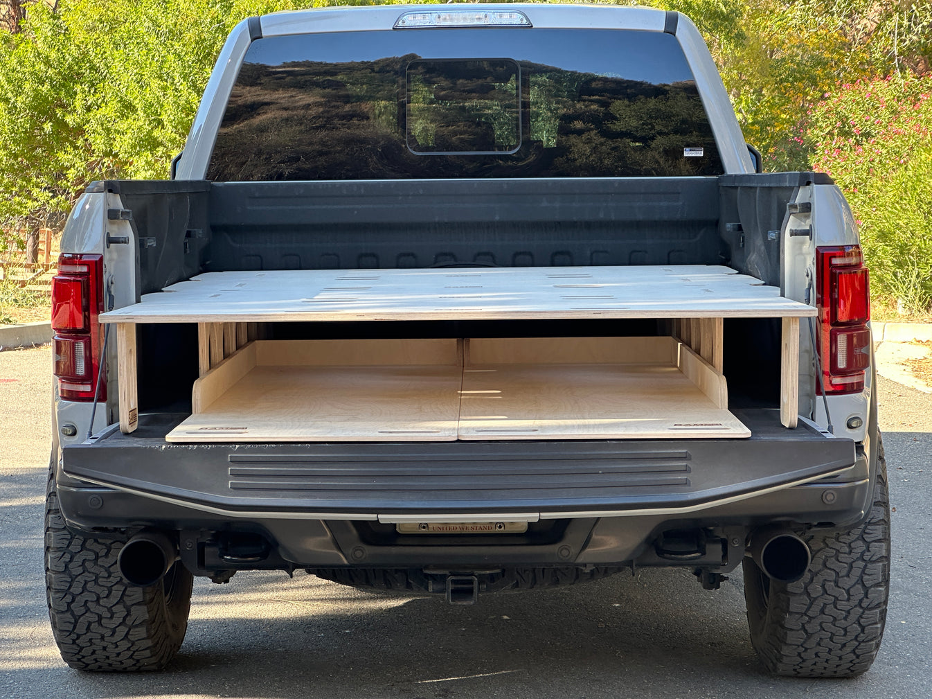 F-150 Truck Bed Camp Platform | BamBed - Easy, Strong, Modular – BamBeds