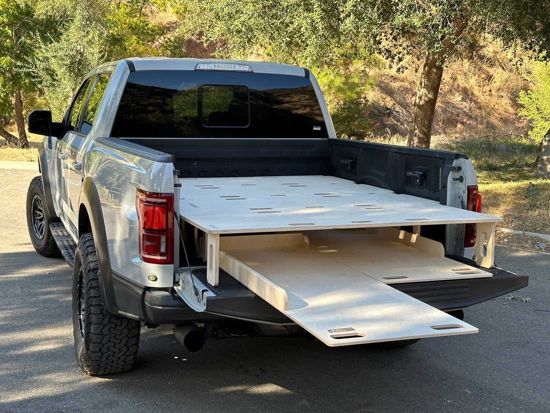 Ford Ranger Gear Access | BamBeds Sliders: Slide, Store, Customize