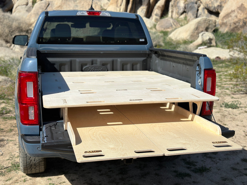 Ford Ranger Gear Access | BamBeds Sliders: Slide, Store, Customize