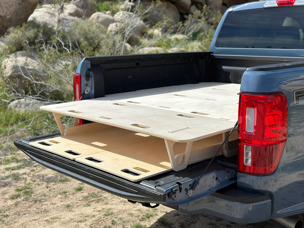 Ford Ranger Gear Access | BamBeds Sliders: Slide, Store, Customize