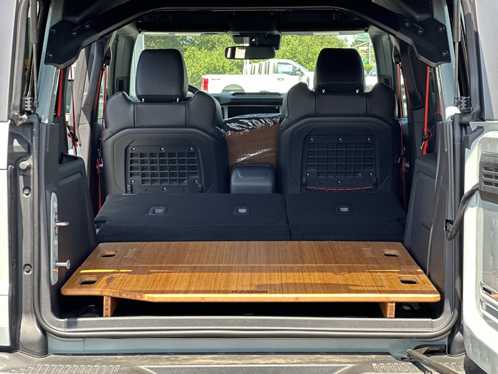 Adventure-Ready Ford Bronco Sleeping Platform Kit – BamBeds