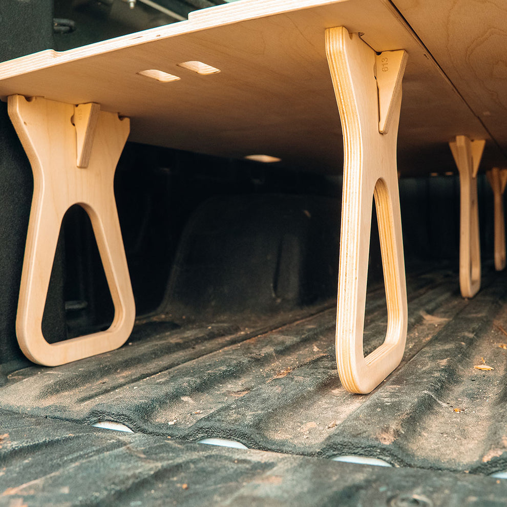 Silverado 2019+ Lengthwise Platform Made for Adventures – BamBeds