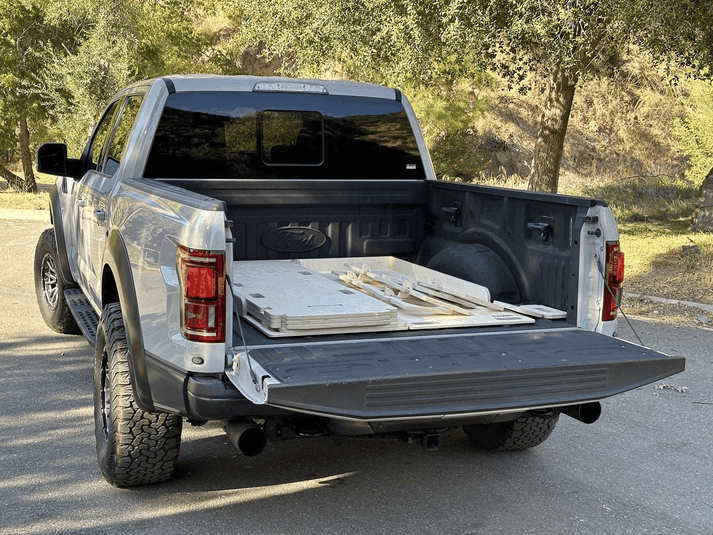 F-150 Truck Bed Camp Platform | BamBed - Easy, Strong, Modular – BamBeds